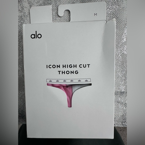 ALO Yoga | Intimates & Sleepwear | Alo Icon High Cut Thong | Poshmark